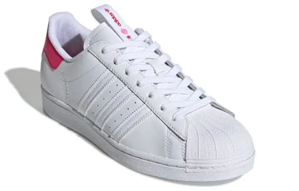 Adidas Superstar 'hong Kong Edition' Sneakers - White/pink