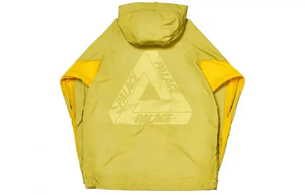 PALACE Fw19 Deflector Hoodie Jacket - Yellow