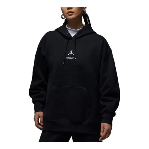 JORDAN Ajgirl Hoodie - Black