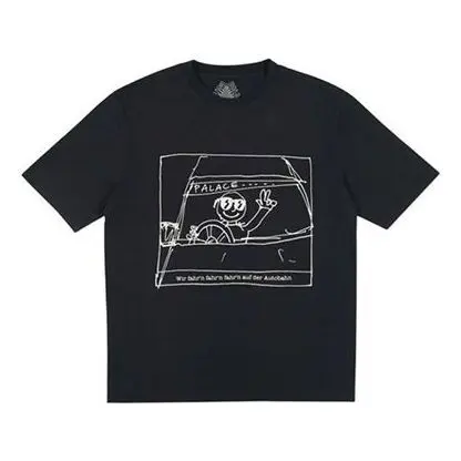 PALACE Autobahn Printed T-shirt - Black