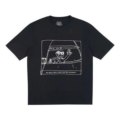 PALACE Autobahn Printed T-shirt - Black