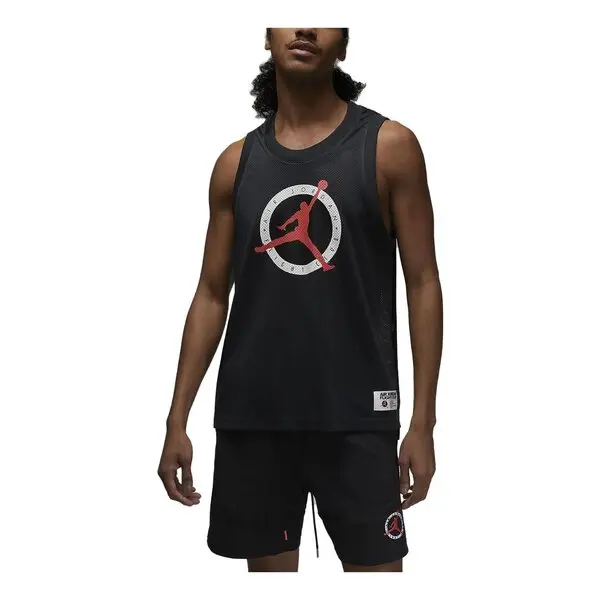 JORDAN Flight Mvp Mesh Jersey - Black