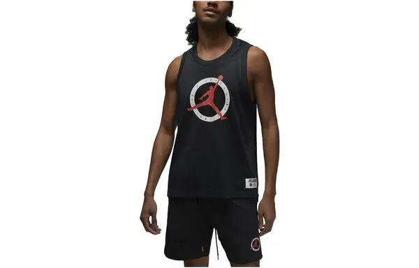 JORDAN Flight Mvp Mesh Jersey - Black