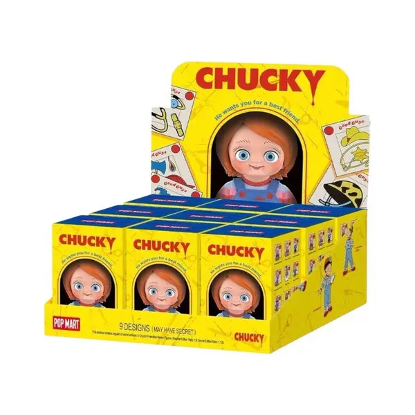 POP MART Chucky Franchise Figures Blind Box Case - Multi-color