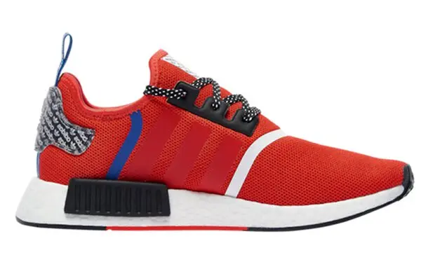 Adidas Nmd_r1 "active Black" Sneakers - Red