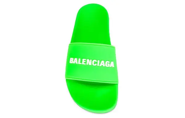 Balenciaga Pool Slide - Fluorescent Green