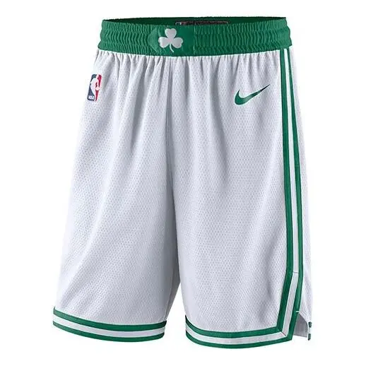 Nike Nba Boston Celtics Basketball Shorts - White