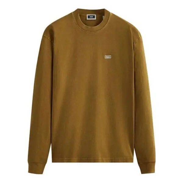 Kith Long-sleeve Lax Tee 'karat - Brown