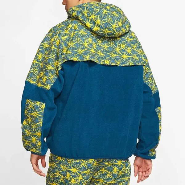 Nike Printed Polar Fleece Hooded Pullover