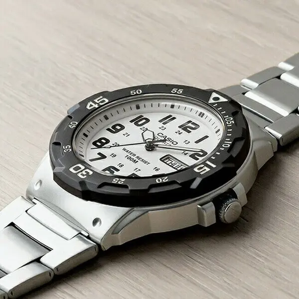 Casio Stainless Steel Quartz Sport Analog Watch