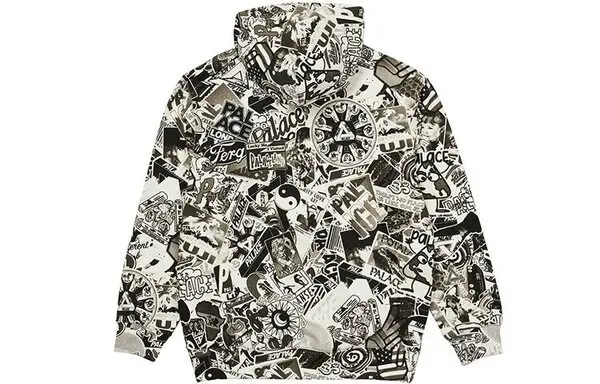 PALACE Sticker Pack Hoodie - Black