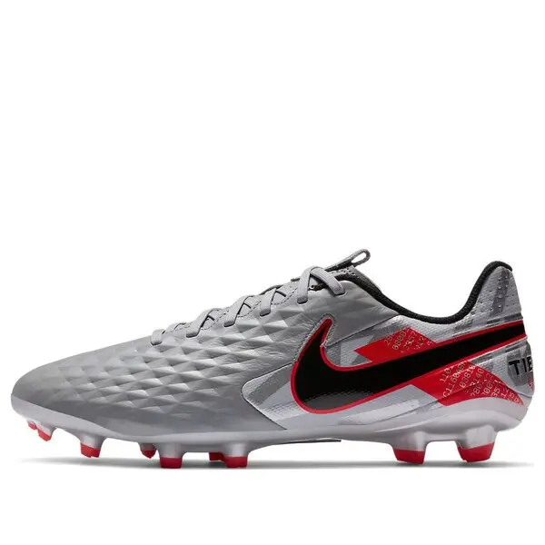 Nike Tiempo Legend 8 Academy Mg Athletic Soccer Cleats - Grey/orange