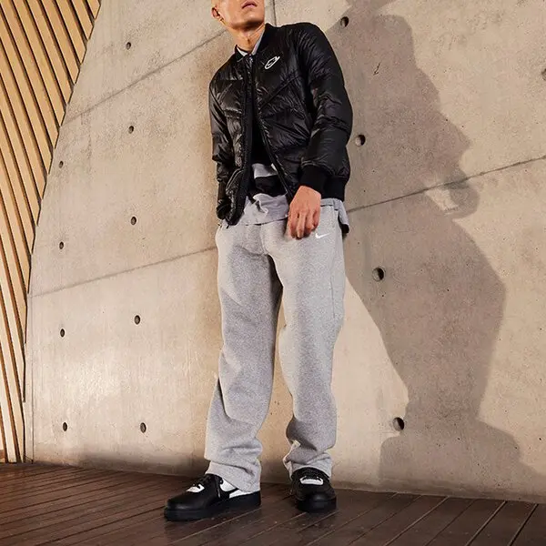 Nike As Club Oh Pant-swoosh-nf Joggers - Grey