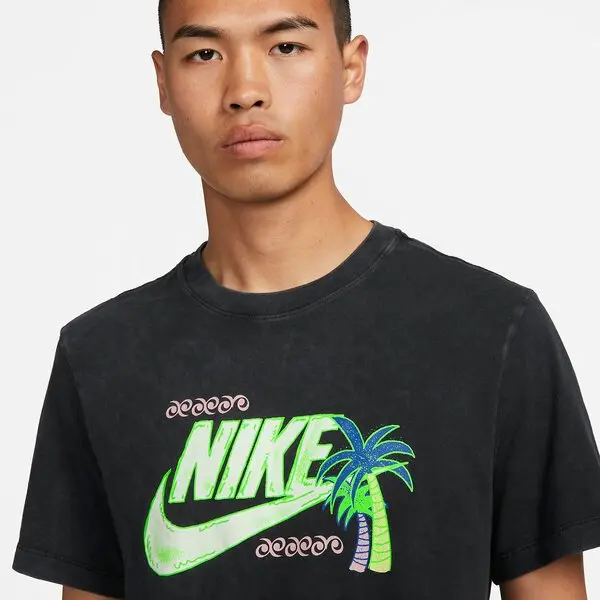 Nike Coconut Tree T-shirt 'black - Black/multi-color