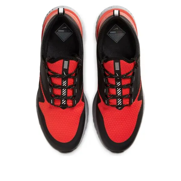Nike Odyssey React 2 Shield Athletic Sneakers - Black/red