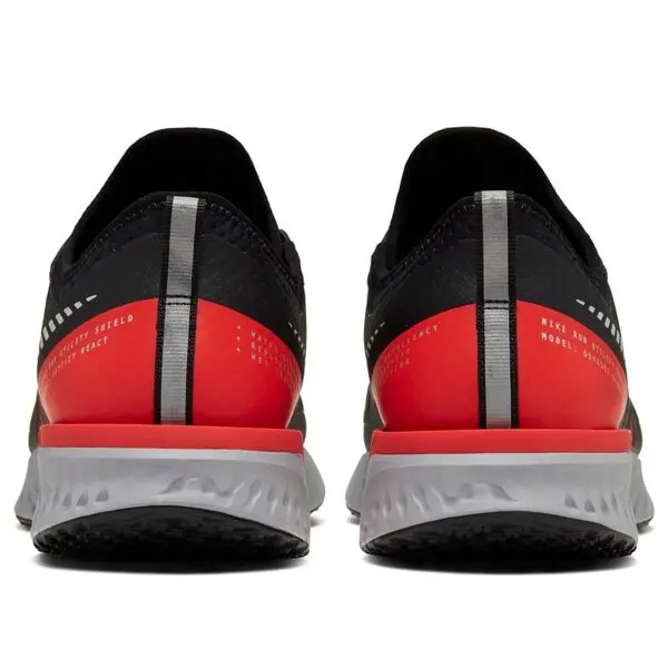 Nike Odyssey React 2 Shield Athletic Sneakers - Black/red