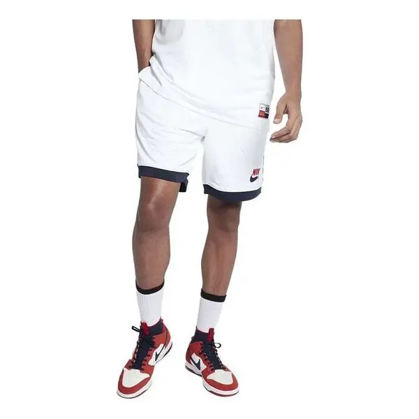Nike Logo Basketball Shorts - White/black