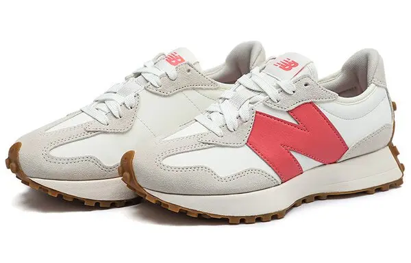 NEW BALANCE 327 Sneakers - White/grey/red