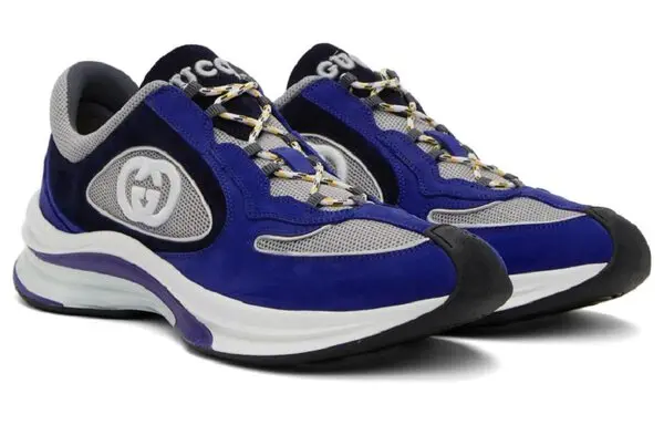 Gucci Run Suede Sneakers