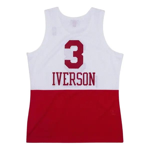 Mitchell & Ness X Nba Philadelphia 76ers Allen Iverson 2003-04 Jersey - White/red
