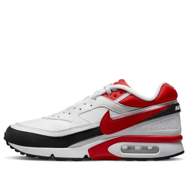 Nike Max Bw Og "sport Red" Low Top Sneakers - White/red