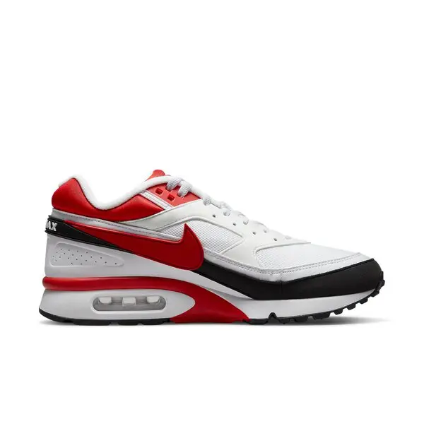 Nike Max Bw Og "sport Red" Low Top Sneakers - White/red