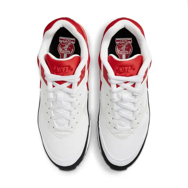 Nike Max Bw Og "sport Red" Low Top Sneakers - White/red