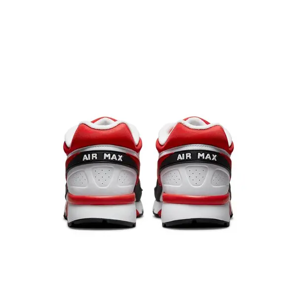 Nike Max Bw Og "sport Red" Low Top Sneakers - White/red