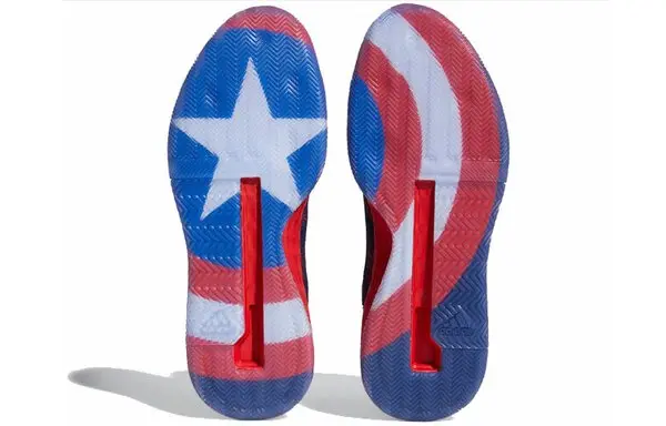 Adidas X Marvel N3xt L3v3l 'heroes Among Us: Captain America' Sneakers - Red/blue