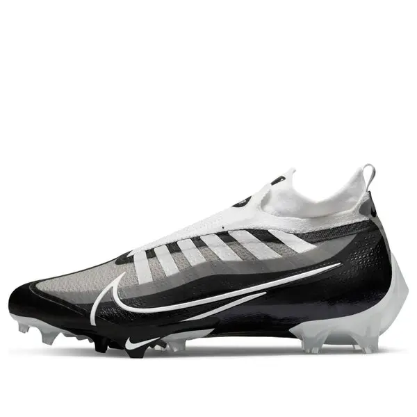 Nike Vapor Edge Elite 360 Flyknit Athletic Cleats - Black/white/gray