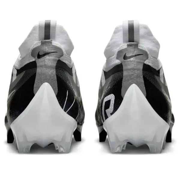 Nike Vapor Edge Elite 360 Flyknit Athletic Cleats - Black/white/gray