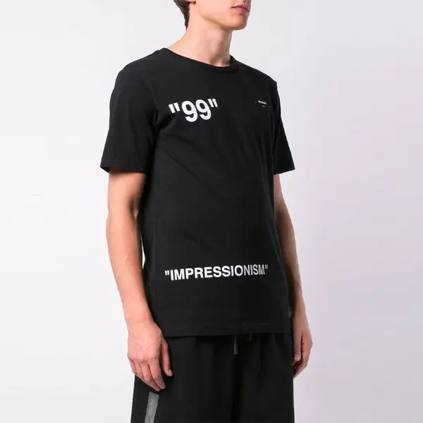 Off-White Ice Man" Short Sleeve T-shirt