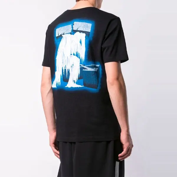 Off-White Ice Man" Short Sleeve T-shirt