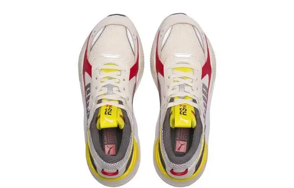 PUMA Rs-x Bold Sneakers - Cream/yellow/red