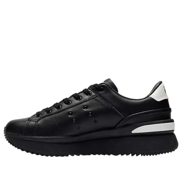 Onitsuka Tiger Lawnship Pf Platform Sneakers - Black/silver