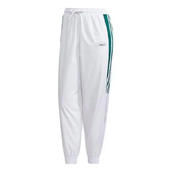 Adidas Woven Track Pants - White
