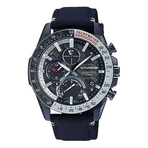 Casio Edifice Limited Edition Sapphire Crystal Solar Powered Chronograph Watch - Colorblock