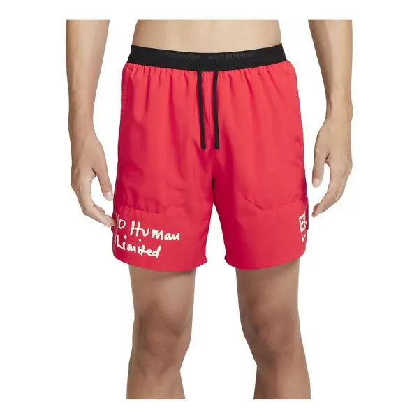 Nike Dri-fit Stride Kipchoge Running Shorts - Red/multi-color