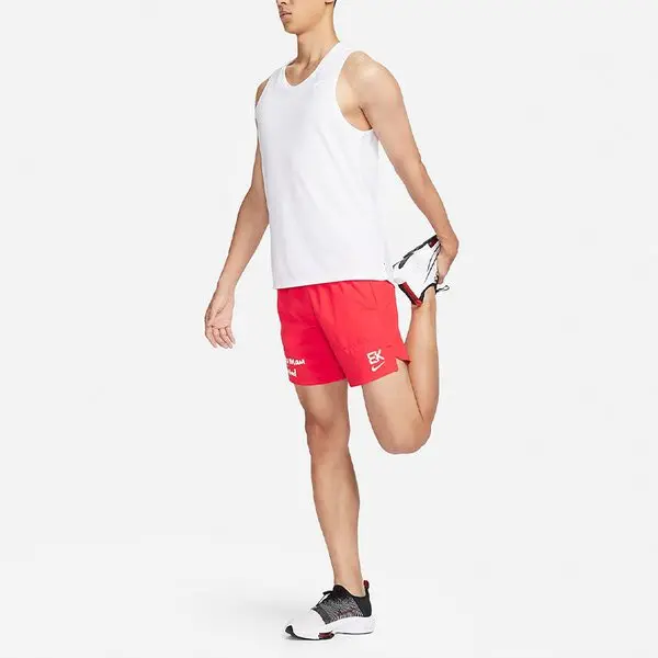 Nike Dri-fit Stride Kipchoge Running Shorts - Red/multi-color