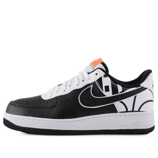 Nike Force 1 '07 Lv8 'force Logo' Sneakers - Black