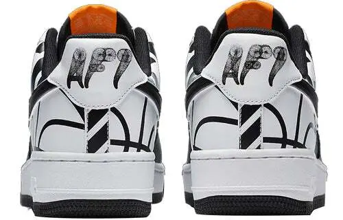 Nike Force 1 '07 Lv8 'force Logo' Sneakers - Black