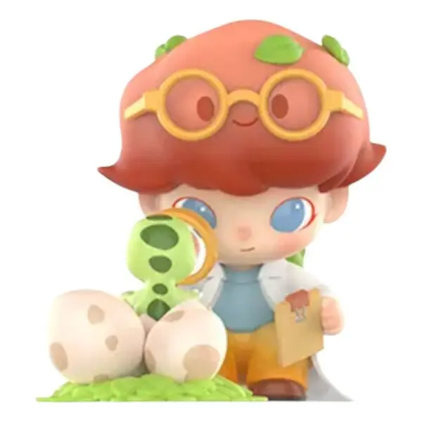 POP MART Dimoo Jurassic World Figures 'dinosaur Egg Researcher - Multi-color