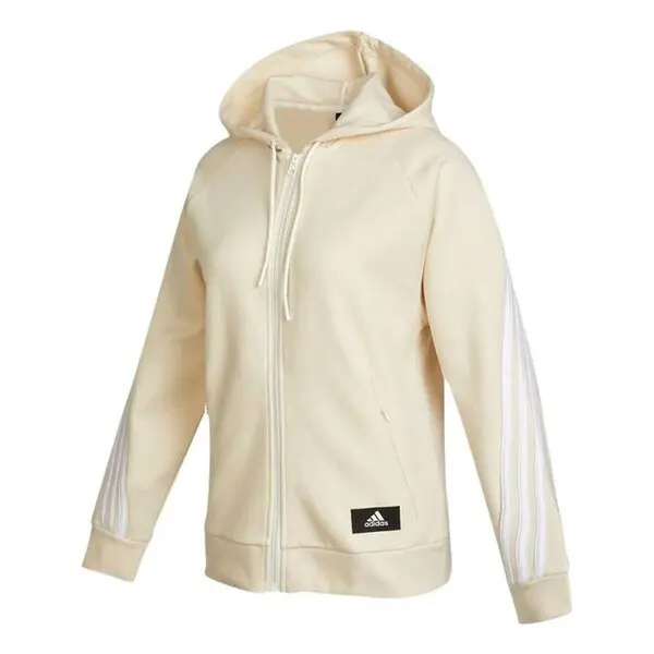 Adidas Future Icons 3-stripes Hooded Track Top - White