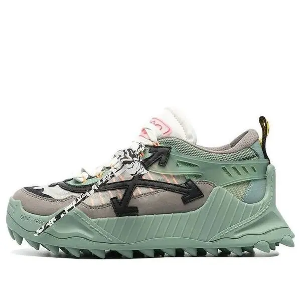 Off-White Odsy-1000 Sneakers - Black/green