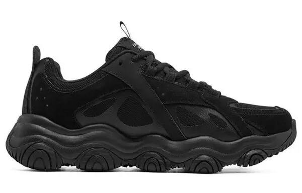 Sketchers Rover X Pure Lace-up Sneakers - Black