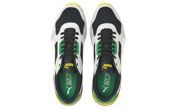 PUMA R78 Futr Low Top Sneakers - Grey/green