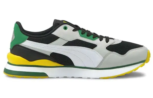PUMA R78 Futr Low Top Sneakers - Grey/green