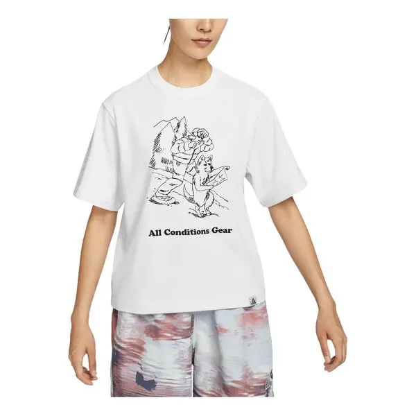 Nike Graphic Oversized T-shirt - White