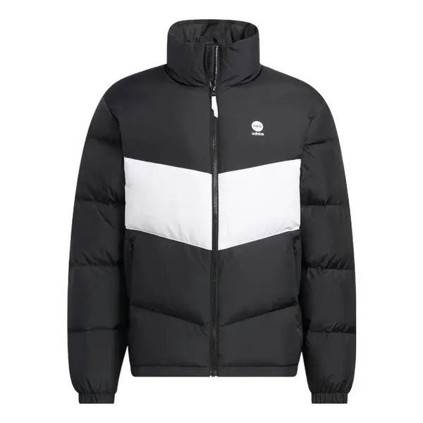 Adidas Puffer Jacket With Logo Detailing