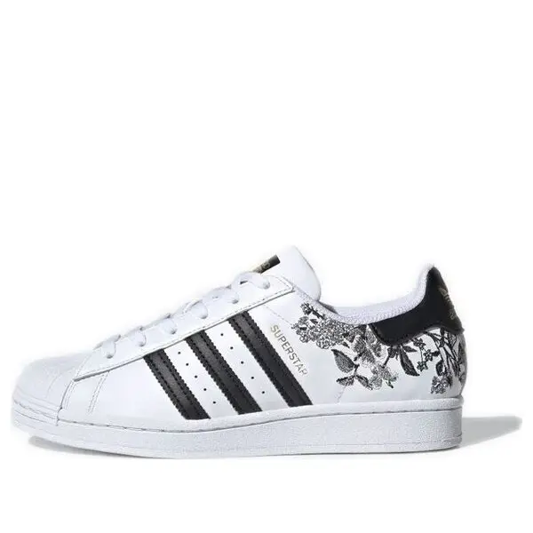 Adidas Superstar 'floral Twist' Sneakers - White
